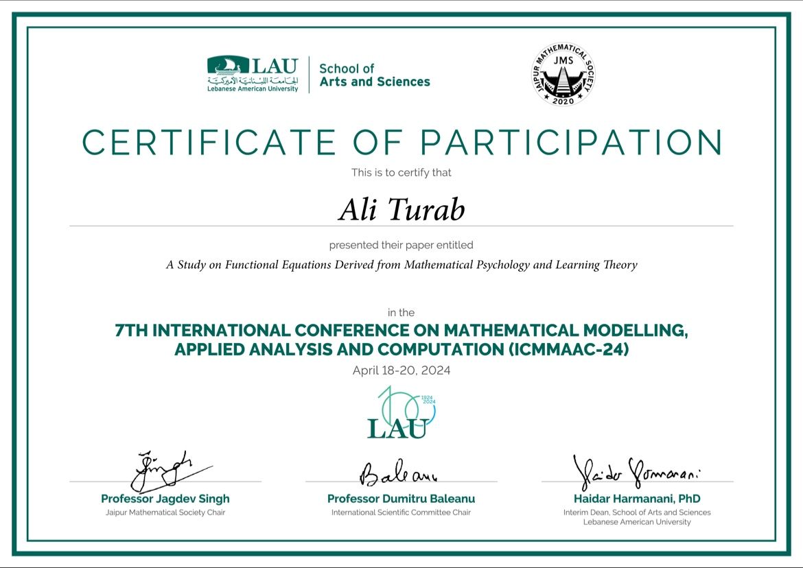 Dr. Ali Turab posted on LinkedIn Dr. Ali Turab posted on LinkedIn
