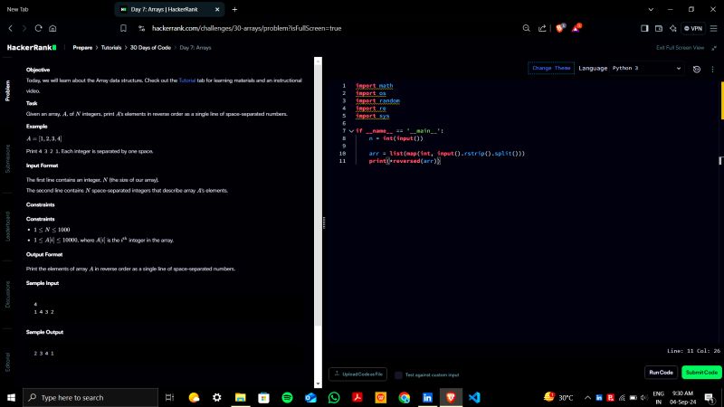 Low Kumar Chowdhury on LinkedIn: #30daysofcode #hackerrank #python # ... Low Kumar Chowdhury on LinkedIn: #30daysofcode #hackerrank #python # ...