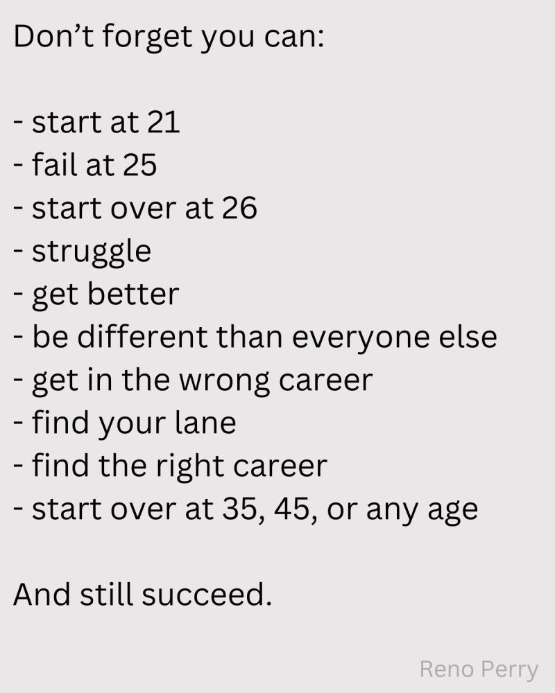 Your career path isn't meant to be perfect. It's meant to be… | Reach ... Your career path isn't meant to be perfect. It's meant to be… | Reach ...