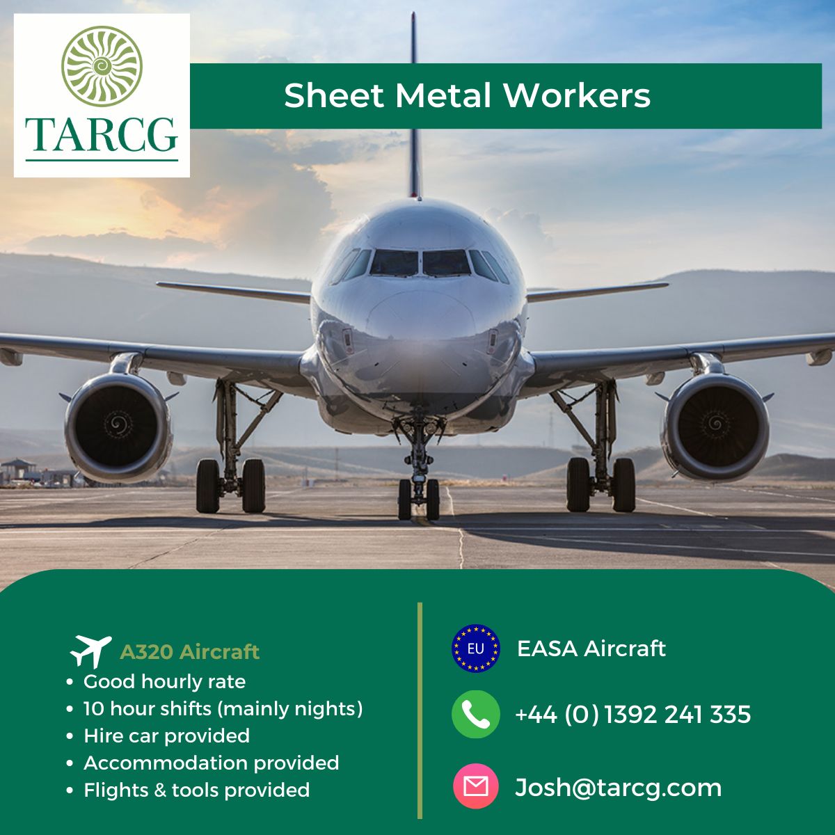 Josh Sanchez (CertRP) on LinkedIn: ⏰ Sheet Metal Workers Airbus A320 ... Josh Sanchez (CertRP) on LinkedIn: ⏰ Sheet Metal Workers Airbus A320 ...