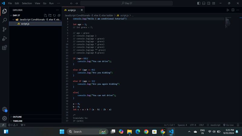 Akash Sharma on LinkedIn: #day27 #javascript #codingskills # ... Akash Sharma on LinkedIn: #day27 #javascript #codingskills # ...