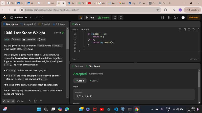 DSAwithedSlash: Day 42 of LeetCode challenge | ABDUL MUQEET ANSARI ... DSAwithedSlash: Day 42 of LeetCode challenge | ABDUL MUQEET ANSARI ...