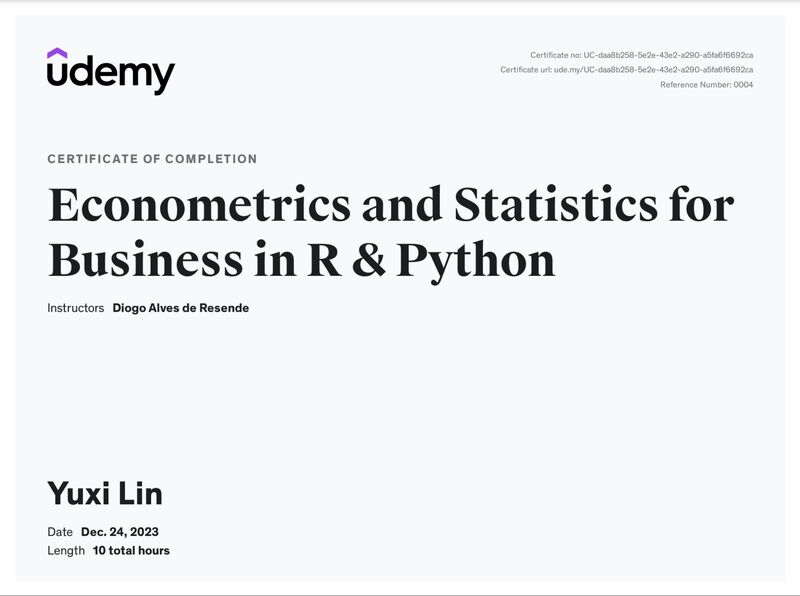 Yuxi Lin on LinkedIn: #econometrics #r #pythonprogramming Yuxi Lin on LinkedIn: #econometrics #r #pythonprogramming