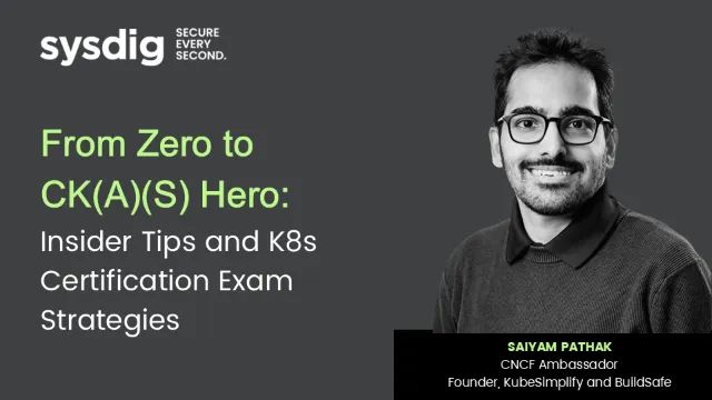 Saiyam Pathak on LinkedIn: #cka #cks #kubernetes Saiyam Pathak on LinkedIn: #cka #cks #kubernetes