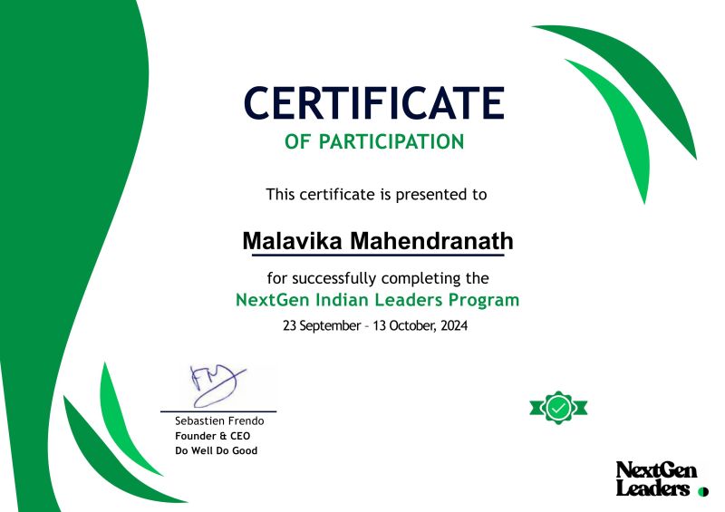 Malavika M on LinkedIn: #leadership #strategicthinking #problemsolving ... Malavika M on LinkedIn: #leadership #strategicthinking #problemsolving ...