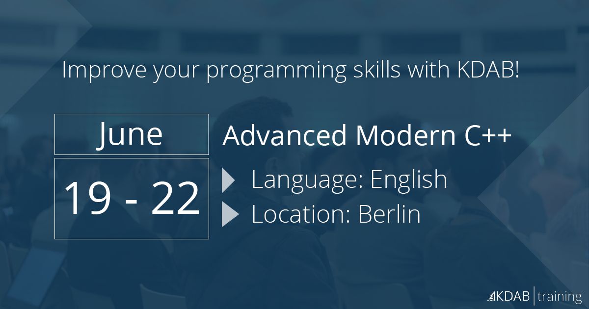 KDAB on LinkedIn: #cpp #cplusplus KDAB on LinkedIn: #cpp #cplusplus