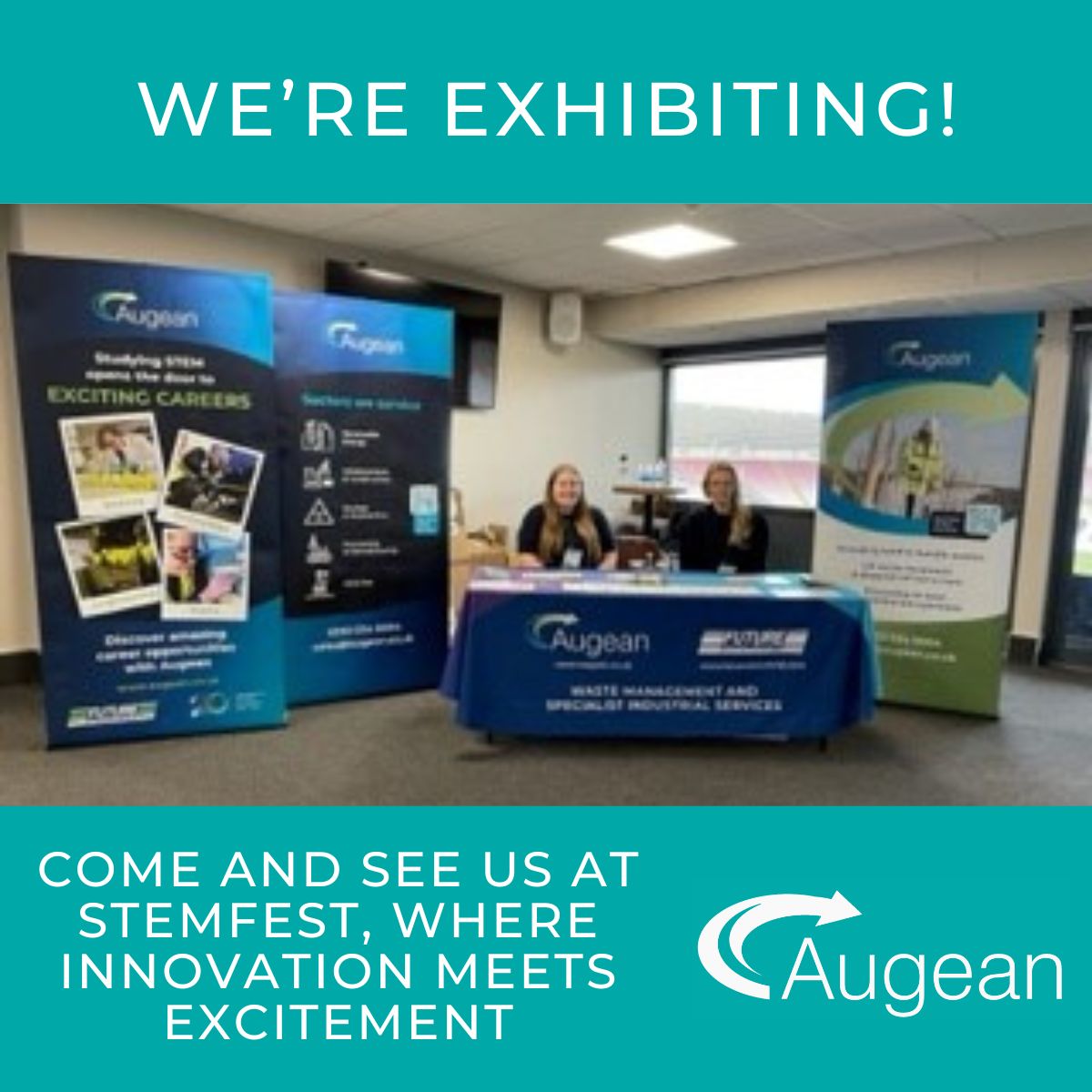 Augean on LinkedIn: #augean #stemfest Augean on LinkedIn: #augean #stemfest