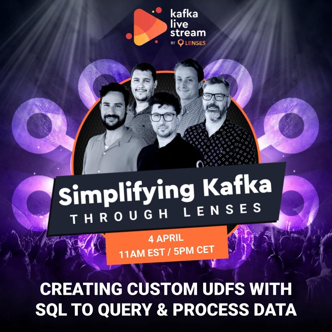 Lenses.io on LinkedIn: #kafka #kafkasummit #apachekafka Lenses.io on LinkedIn: #kafka #kafkasummit #apachekafka