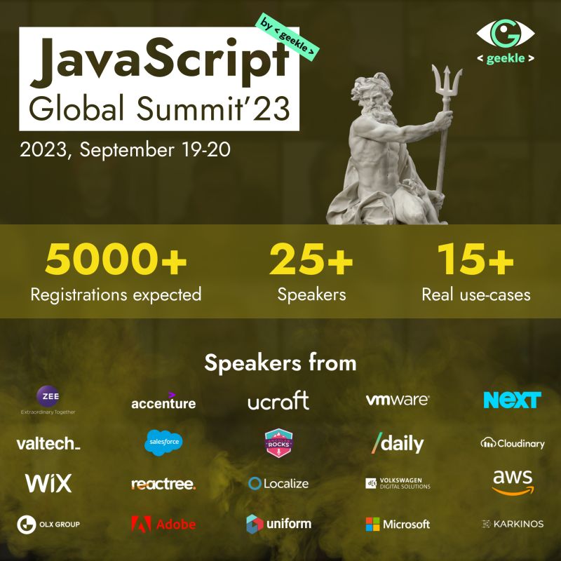 🚀JavaScript Global Summit'23🚀 | Geekle.us 🚀JavaScript Global Summit'23🚀 | Geekle.us