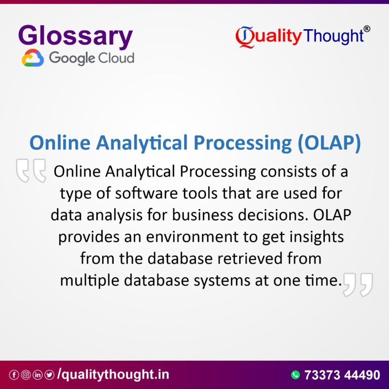 Quality Thought Infosystems on LinkedIn: #qualitythought #aws #cloud # ... Quality Thought Infosystems on LinkedIn: #qualitythought #aws #cloud # ...
