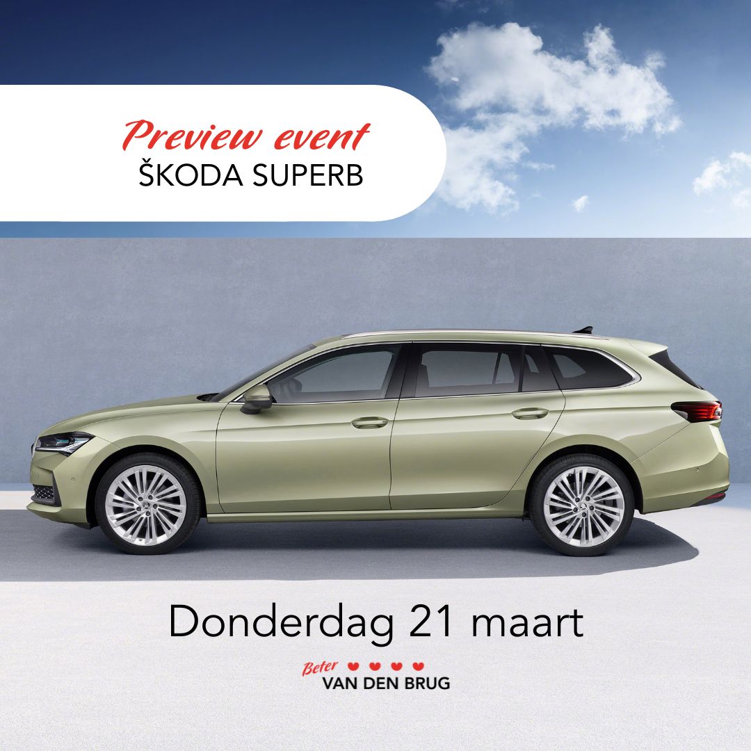 Van den Brug op LinkedIn: #uitnodiging #event #skoda Van den Brug op LinkedIn: #uitnodiging #event #skoda