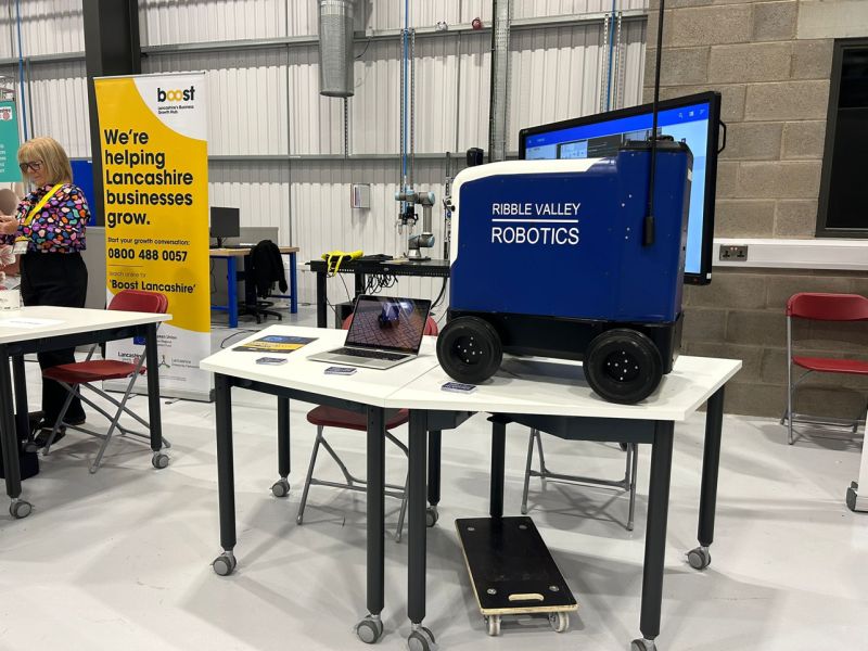 Ribble Valley Robotics Ltd on LinkedIn: #lanif23 #lastmiledelivery Ribble Valley Robotics Ltd on LinkedIn: #lanif23 #lastmiledelivery