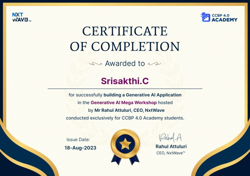 Sri sakthi C on LinkedIn: Feels pleasure to sharing about Sri-Ai Visit ... Sri sakthi C on LinkedIn: Feels pleasure to sharing about Sri-Ai Visit ...