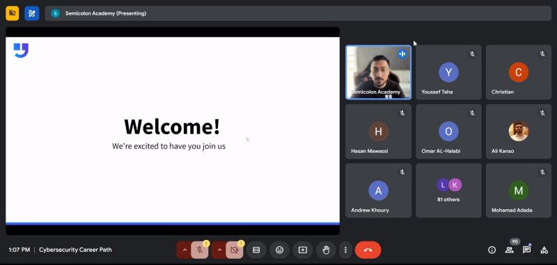 Thrilled to share that i attended with Mohammad Joumaa the Cyber ... Thrilled to share that i attended with Mohammad Joumaa the Cyber ...