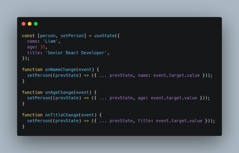 Marouane Souda on LinkedIn: React tip! Use `useImmer` hook instead of ... Marouane Souda on LinkedIn: React tip! Use `useImmer` hook instead of ...