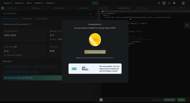 Pankaj Kumar on LinkedIn: #problemsolving #cpp #geeksforgeeks2024 #dsa ... Pankaj Kumar on LinkedIn: #problemsolving #cpp #geeksforgeeks2024 #dsa ...