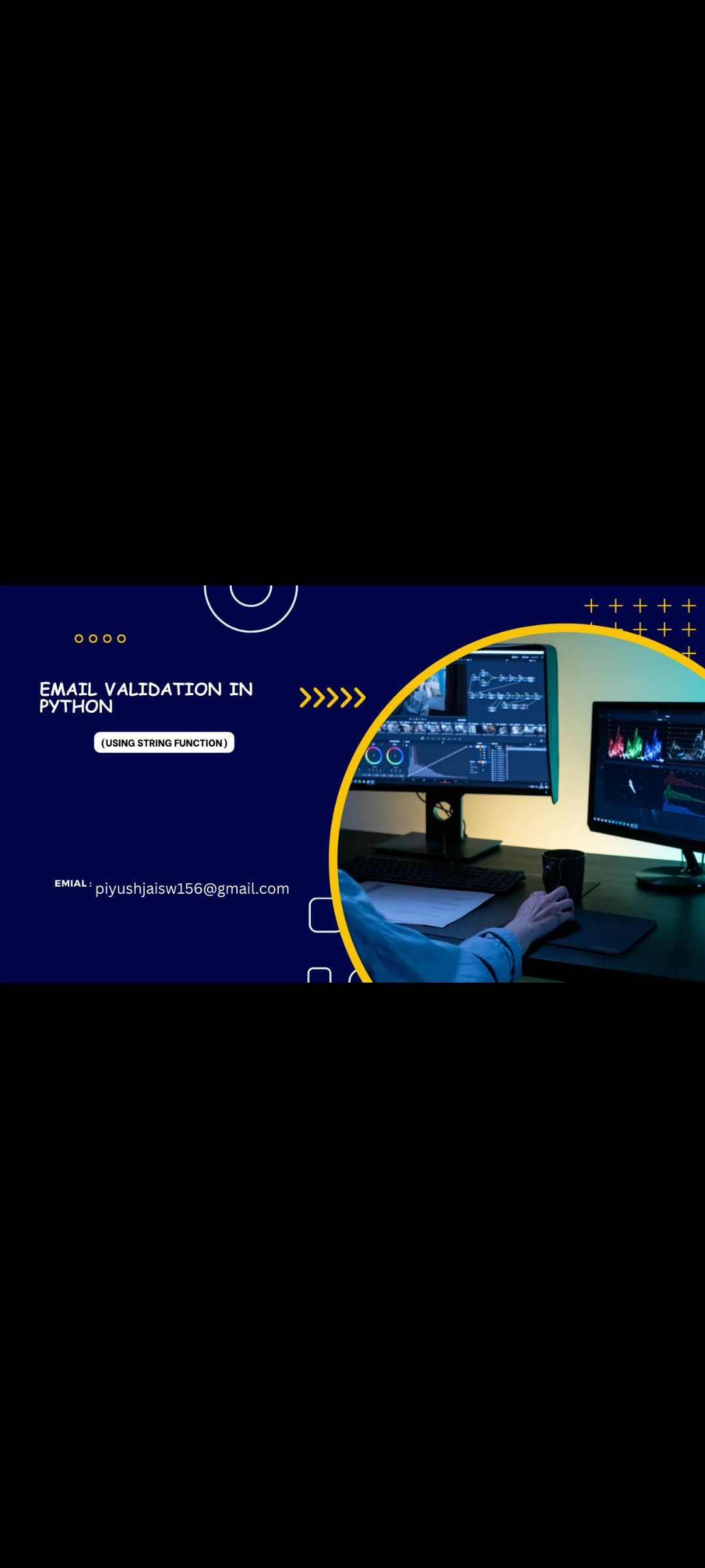 Piyush Jaiswal on LinkedIn: #python #emaivalidation #linkedin #string Piyush Jaiswal on LinkedIn: #python #emaivalidation #linkedin #string