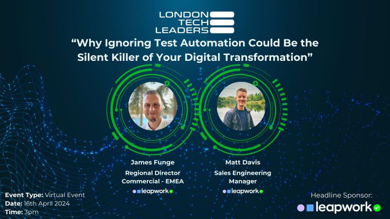London Tech Leaders on LinkedIn: “Why Ignoring Test Automation Could Be ... London Tech Leaders on LinkedIn: “Why Ignoring Test Automation Could Be ...