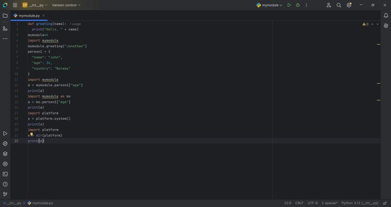 Harsha Bacham on LinkedIn: #python #modules #codingjourney # ... Harsha Bacham on LinkedIn: #python #modules #codingjourney # ...