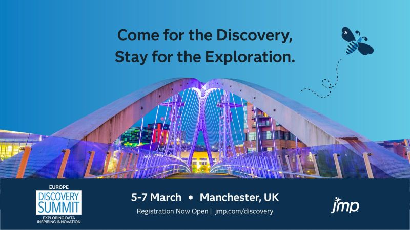 #jmp #discoverysummit #statistics #datavisualization #networking ... #jmp #discoverysummit #statistics #datavisualization #networking ...