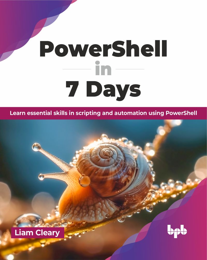 Liam Cleary on LinkedIn: #powershell #scripting #book #learning Liam Cleary on LinkedIn: #powershell #scripting #book #learning