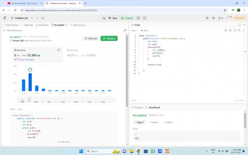 #100daysofcode #coding #leetcode #math | Richard Daniel #100daysofcode #coding #leetcode #math | Richard Daniel