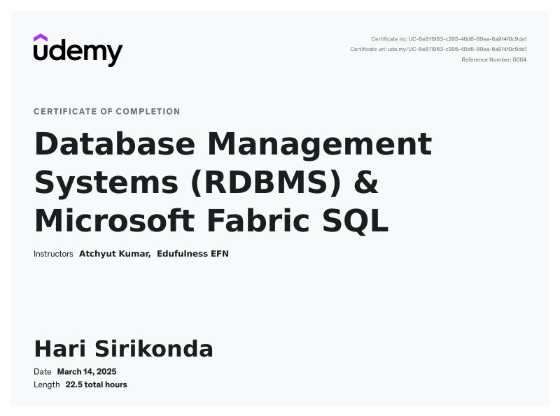 #sql #rdbms #databasemanagement #learning #certification #data | Hari ... #sql #rdbms #databasemanagement #learning #certification #data | Hari ...