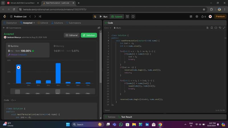 Saksham Maurya on LinkedIn: #codinglife #dsa #leetcode #geeksforgeeks # ... Saksham Maurya on LinkedIn: #codinglife #dsa #leetcode #geeksforgeeks # ...