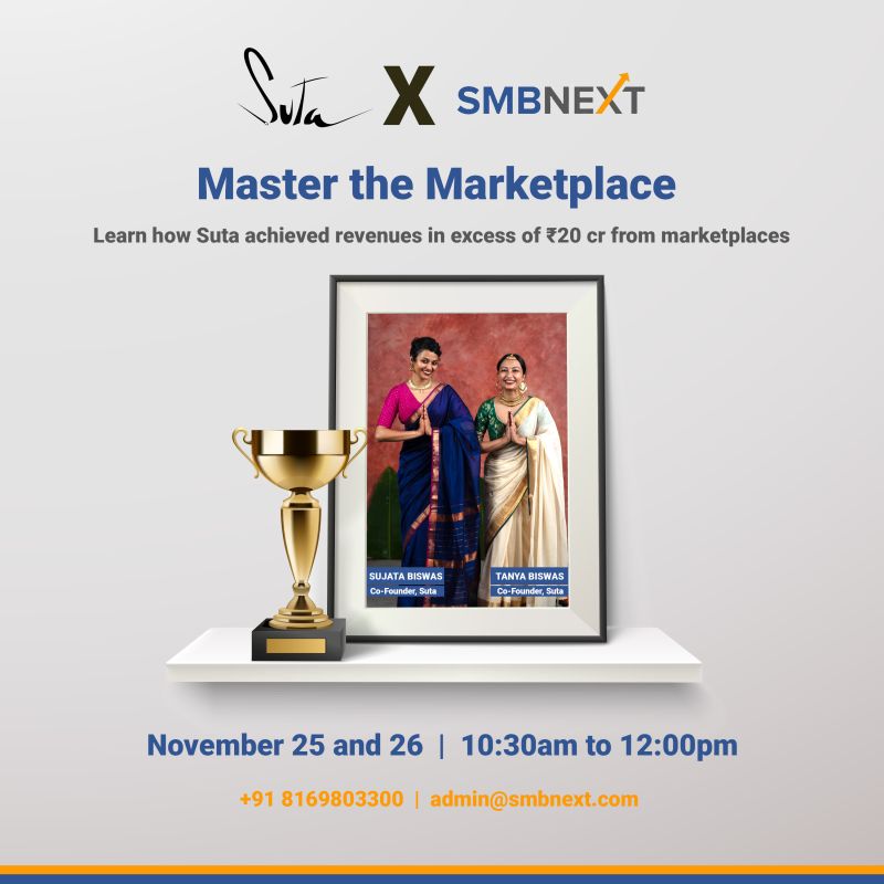 Learn about marketplaces for fashion from Sujata Biswas and Taniya ... Learn about marketplaces for fashion from Sujata Biswas and Taniya ...