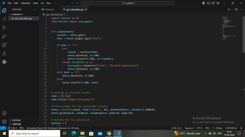 Deepika Kanneti on LinkedIn: #python #programming #project #codsoft #task2 Deepika Kanneti on LinkedIn: #python #programming #project #codsoft #task2