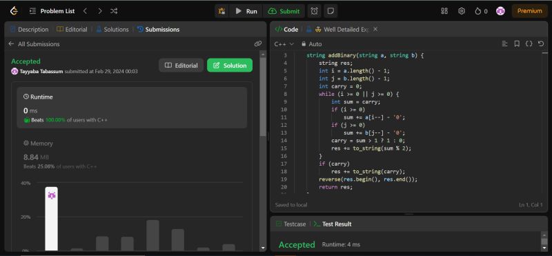 Tayyaba Tabassum on LinkedIn: Title: Exploring Binary Addition ... Tayyaba Tabassum on LinkedIn: Title: Exploring Binary Addition ...