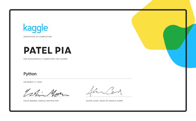 #python #kaggle #machinelearning #datascience #learning #certification ... #python #kaggle #machinelearning #datascience #learning #certification ...
