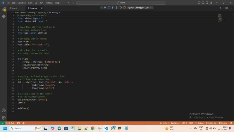 Rohit Yadav on LinkedIn: The watch has been made by coding with Python ... Rohit Yadav on LinkedIn: The watch has been made by coding with Python ...