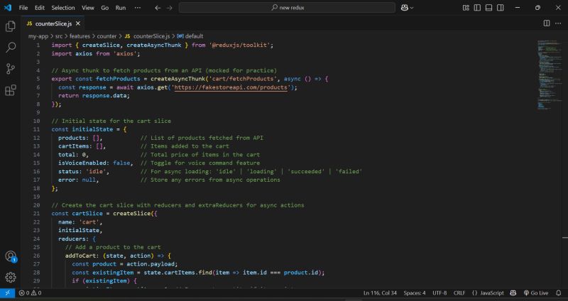 π Just leveled up my React + Redux skills! π₯ Implemented a powerful ... π Just leveled up my React + Redux skills! π₯ Implemented a powerful ...
