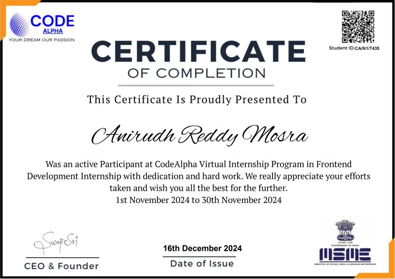Mosra Anirudh Reddy on LinkedIn: #frontenddevelopment # ... Mosra Anirudh Reddy on LinkedIn: #frontenddevelopment # ...