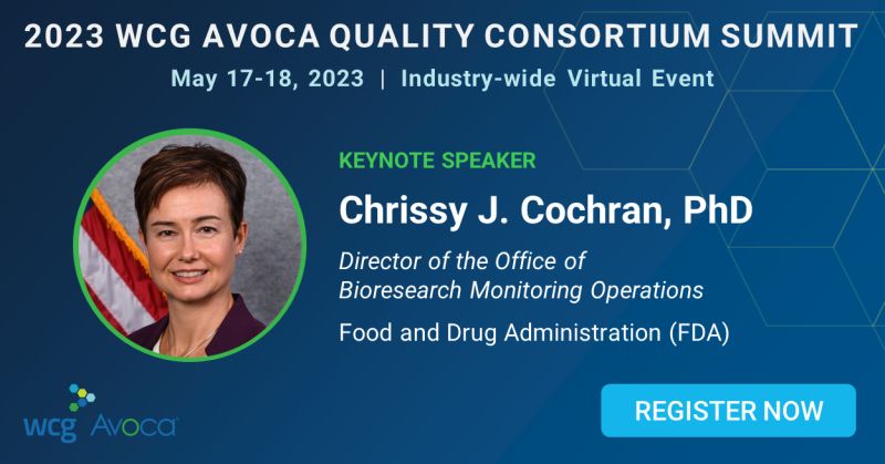 Avoca, A WCG Company on LinkedIn: 2023 WCG Avoca Quality Consortium Summit Avoca, A WCG Company on LinkedIn: 2023 WCG Avoca Quality Consortium Summit