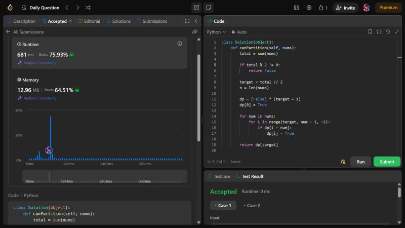 #leetcode #100daysofcode #bcastudent #python #dynamicprogramming ... #leetcode #100daysofcode #bcastudent #python #dynamicprogramming ...