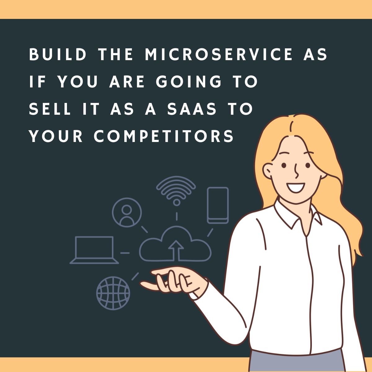 When extracting a microservice from a monolith. 💡 Build the… | Donald ... When extracting a microservice from a monolith. 💡 Build the… | Donald ...