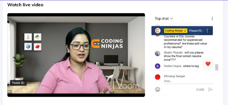 Shivangi Bangar on LinkedIn: #codingninjas Shivangi Bangar on LinkedIn: #codingninjas
