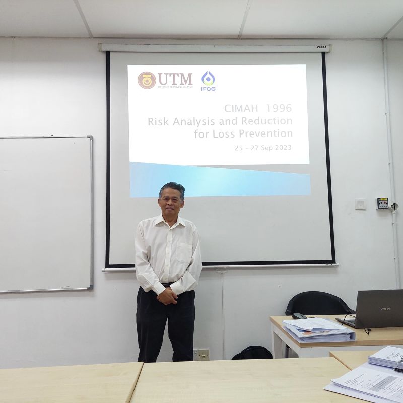 MOHD ARSHAD AHMAD on LinkedIn: Conducting a 3 day Cimah training at UTM ... MOHD ARSHAD AHMAD on LinkedIn: Conducting a 3 day Cimah training at UTM ...