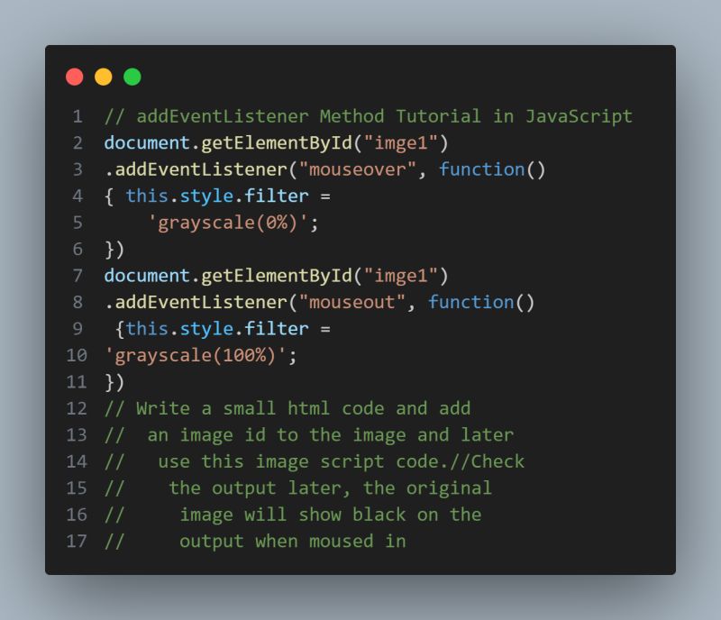Muhammad saifullah on LinkedIn: #javascript #addeventlisner #java # ... Muhammad saifullah on LinkedIn: #javascript #addeventlisner #java # ...