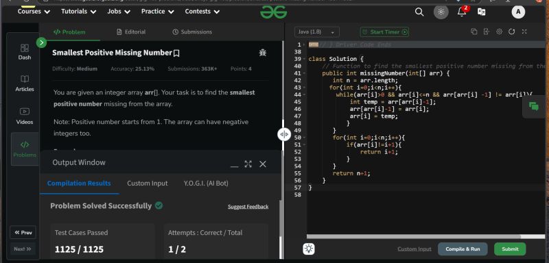 Ali Raza on LinkedIn: #dsa #coding #problemsolving #gfg160 #geeksforgeeks Ali Raza on LinkedIn: #dsa #coding #problemsolving #gfg160 #geeksforgeeks