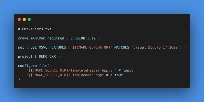 #tuesdaycodingtips #define #programming #cmake | Jakub Neruda #tuesdaycodingtips #define #programming #cmake | Jakub Neruda