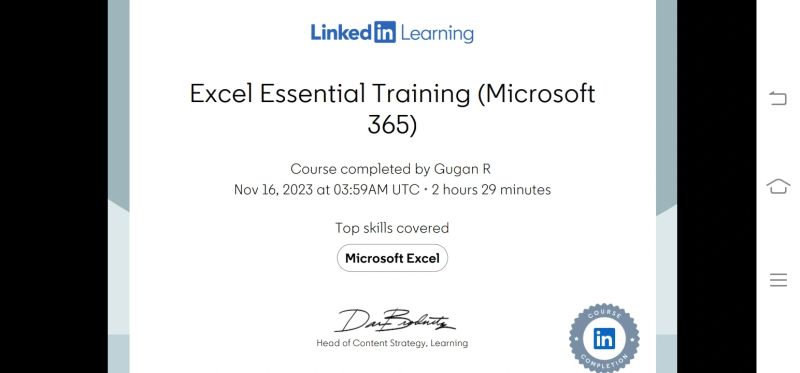 Gugan R posted on LinkedIn Gugan R posted on LinkedIn