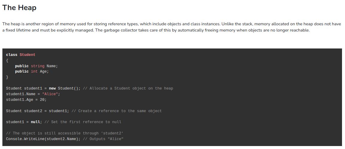 How to handle Stack and Heap in C# | OnlyCoders.net posted on the topic ... How to handle Stack and Heap in C# | OnlyCoders.net posted on the topic ...