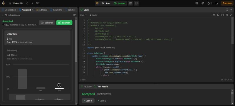 Day 22 of 100 Days of Code challenge: Remove Duplicates | SUGHAN M ... Day 22 of 100 Days of Code challenge: Remove Duplicates | SUGHAN M ...