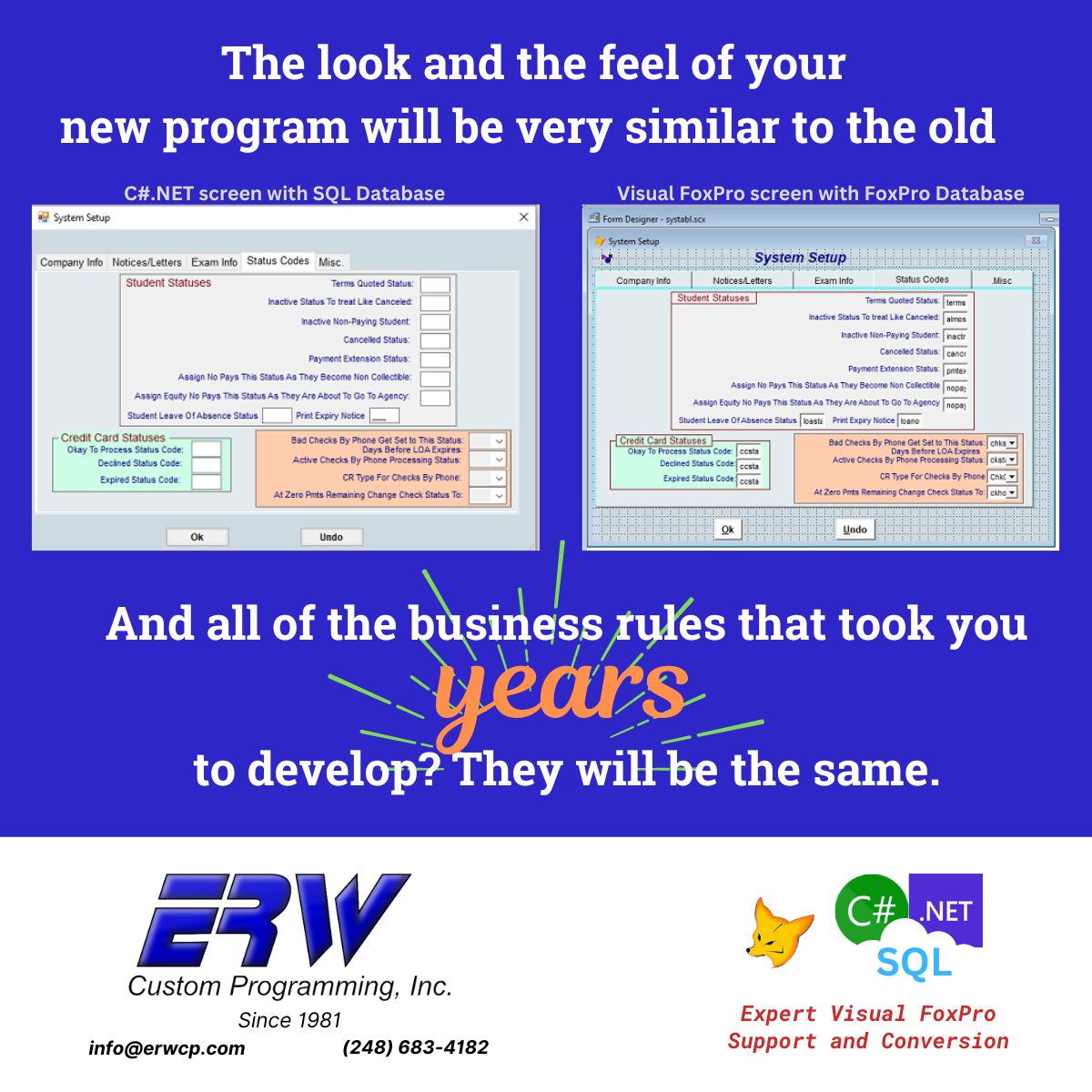 Wes Wilson on LinkedIn: #visualfoxpro Wes Wilson on LinkedIn: #visualfoxpro