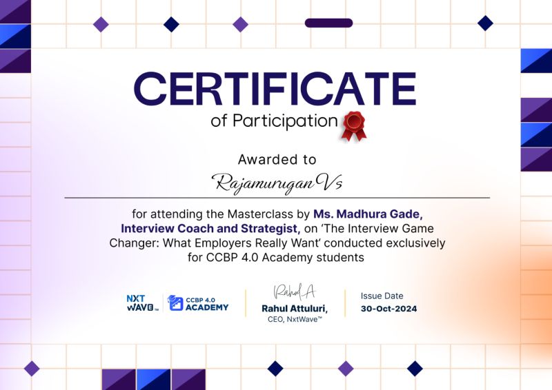 RAJAMURUGAN VS on LinkedIn: #careerdevelopment #professionalgrowth # ... RAJAMURUGAN VS on LinkedIn: #careerdevelopment #professionalgrowth # ...