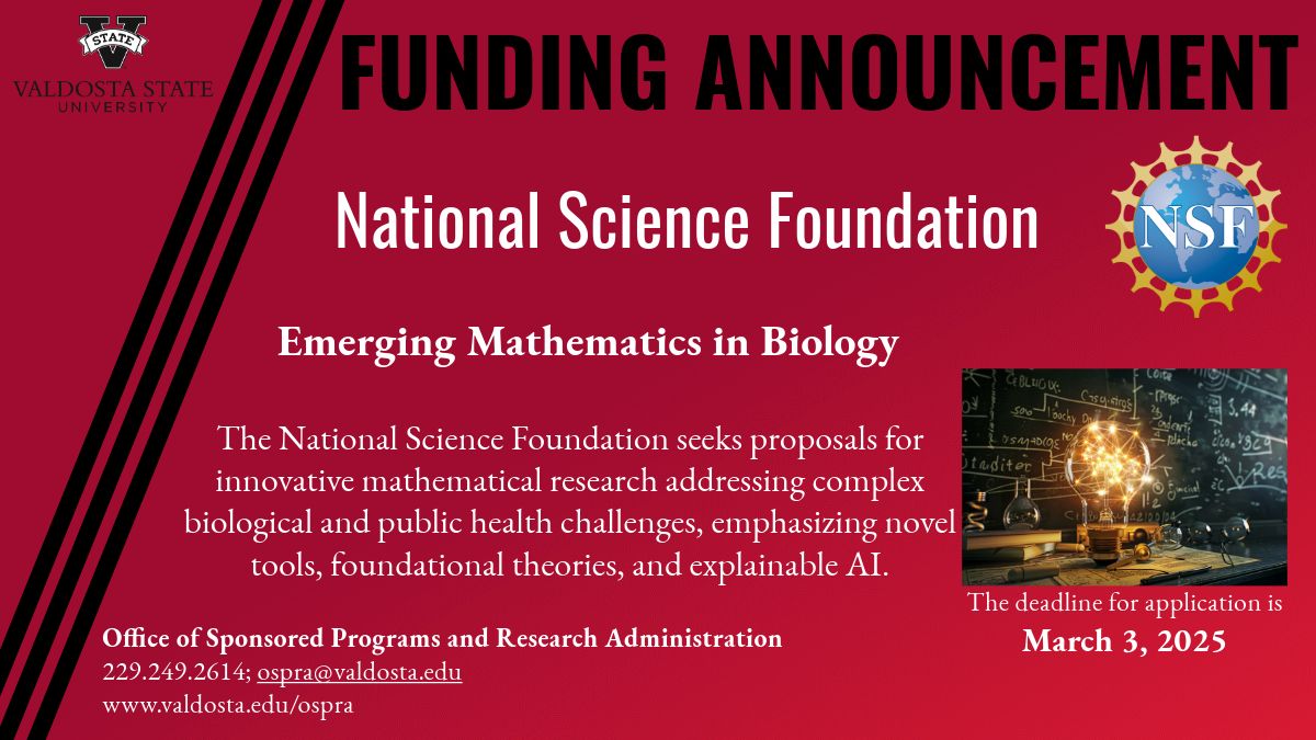 VSU Office of Sponsored Programs and Research Administration on ... VSU Office of Sponsored Programs and Research Administration on ...