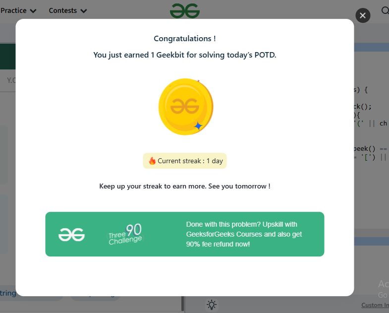 #geekstreak2024 #gfg160 #coding #programming #geeksforgeeks | anjali ... #geekstreak2024 #gfg160 #coding #programming #geeksforgeeks | anjali ...